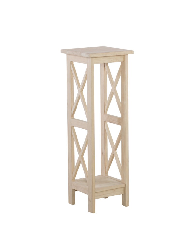 TT21 21" Tall Tea Table | Unfinished Furniture of Wilmington