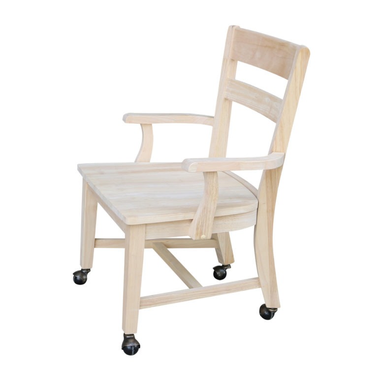 CI-226 Castor Dining Chair | Unfinished Furniture of Wilmington